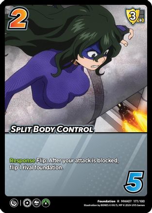 Split Body Control - UniVersus: My Hero Academia: Girl Power - UniVersus