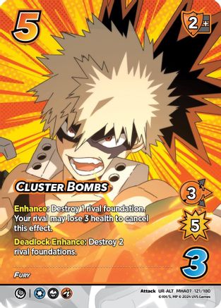 Cluster Bombs (Alternate Art) - UniVersus: My Hero Academia: Girl Power ...