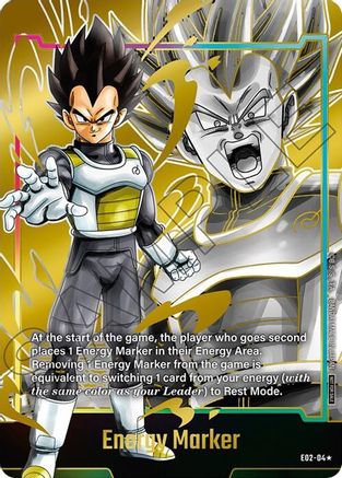 Energy Marker (E02-04) (Gold) - Fusion World Energy Markers - Dragon Ball Super: Fusion World
