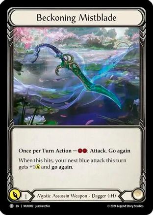 Beckoning Mistblade - Blitz Deck: Part the Mistveil - Nuu - Flesh and Blood TCG