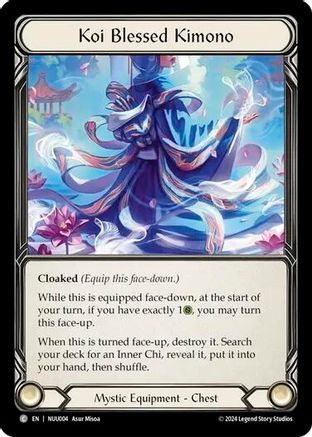 Koi Blessed Kimono - Blitz Deck: Part the Mistveil - Nuu - Flesh and Blood TCG