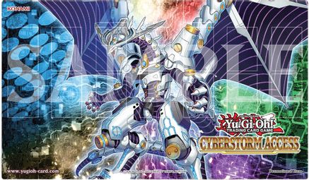 Yu-Gi-Oh! Cyberstorm Access Premiere! Game Mat - Firewall Dragon Singularity - Konami Playmats ...