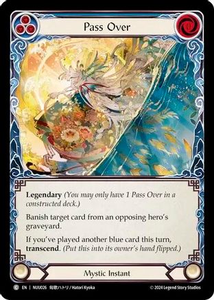 Pass Over - Blitz Deck: Part the Mistveil - Nuu - Flesh and Blood TCG