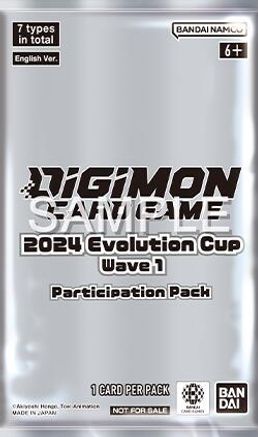 2024 Evolution Cup - Wave 1 Participation Pack - Digimon Promotion ...