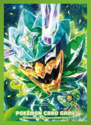 Pokemon TCG: Pokemon Center Japan Exclusive Card Sleeves - Terastal Ogerpon (64-Pack) - Pokemon ...