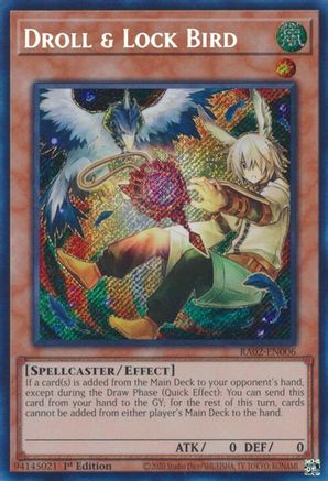 Droll & Lock Bird (Alternate Art) (Secret Rare) - 25th Anniversary ...