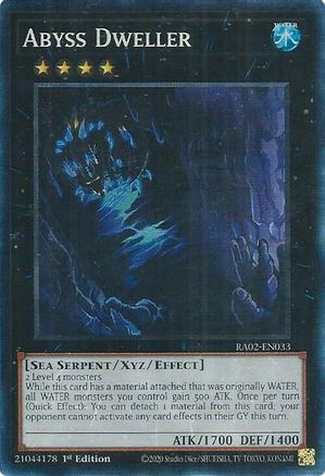 Abyss Dweller (PCR) - 25th Anniversary Rarity Collection II - YuGiOh