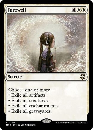 Farewell (Ripple Foil) - Commander: Modern Horizons 3 - Magic: The ...