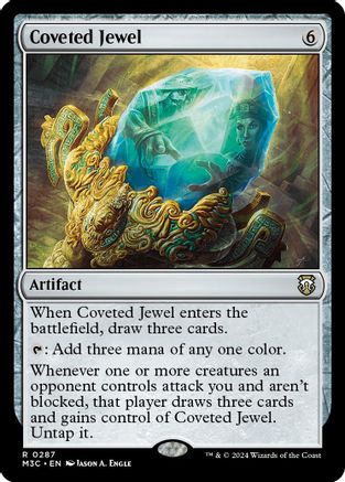 Coveted Jewel (Ripple Foil) - Commander: Modern Horizons 3 - Magic: The ...