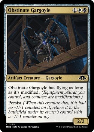 Obstinate Gargoyle - Modern Horizons 3 - Magic: The Gathering