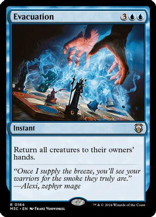 Evacuation (Ripple Foil) - Commander: Modern Horizons 3 - Magic: The ...