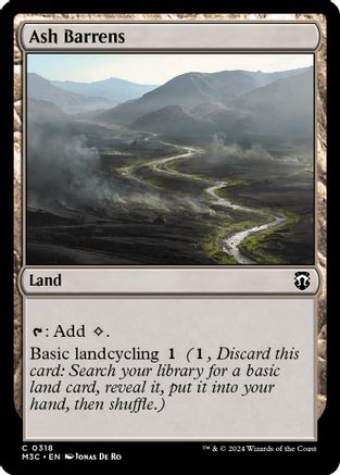 Ash Barrens (Ripple Foil) - Commander: Modern Horizons 3 - Magic: The ...
