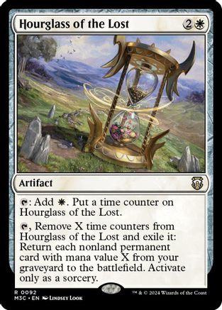 Hourglass of the Lost (Ripple Foil) - Commander: Modern Horizons 3 ...