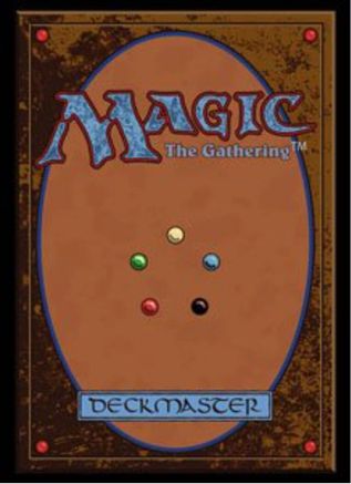Magic MTG Players Card Sleeves - Retro Core - Card Back Side MTGS-258 ...