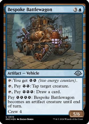 Bespoke Battlewagon (Ripple Foil) - Modern Horizons 3 - Magic: The ...