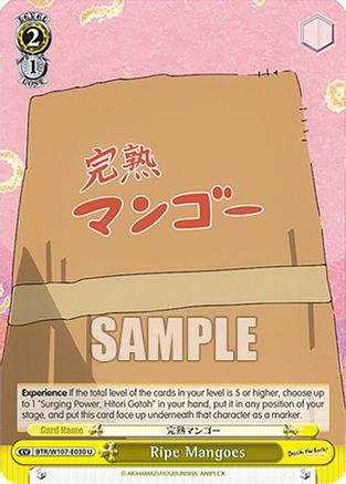 Ripe Mangoes - BOCCHI THE ROCK! - Weiss Schwarz