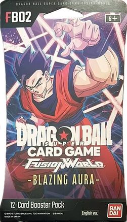 Blazing Aura Sleeved Booster Pack [Son Gohan : Adolescence] - Blazing Aura - Dragon Ball Super ...