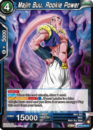 Majin Buu, Rookie Power - Legend of the Dragon Balls - Dragon Ball ...