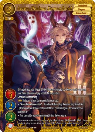 Aerev, Devious Demon Lord - The Demonic & the Divine - Gate Ruler