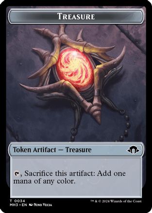 Treasure Token - Modern Horizons 3 - Magic: The Gathering