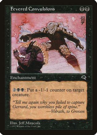 Fevered Convulsions - Tempest - Magic: The Gathering
