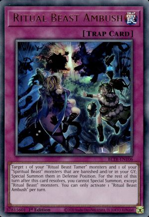 Ritual Beast Ambush - Battles of Legend: Terminal Revenge - YuGiOh