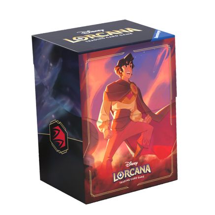 Disney Lorcana Deck Box - Aladdin - Heroic Outlaw - Ravensburger Deck ...