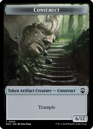 Construct (Ripple Foil) // Myr Double-Sided Token - Commander: Modern ...