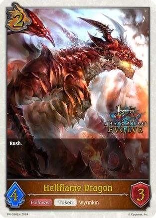 Hellflame Dragon (1st Anniversary Stamped) - Shadowverse: Evolve Promo ...