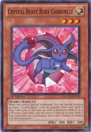 Crystal Beast Ruby Carbuncle - Legendary Collection 2 - YuGiOh