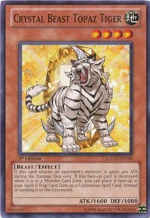 Crystal Beast Topaz Tiger - Legendary Collection 2 - YuGiOh