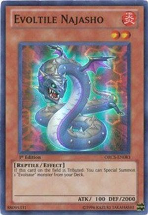 Evoltile Najasho - Order of Chaos - YuGiOh