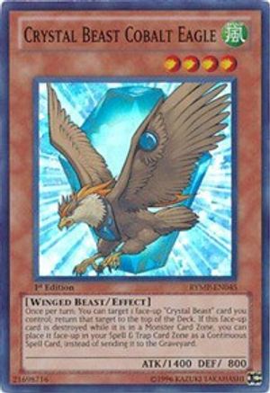 Crystal Beast Cobalt Eagle - Ra Yellow Mega Pack - YuGiOh