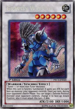 Gravity Warrior - 2012 Premium Collection Tin - YuGiOh