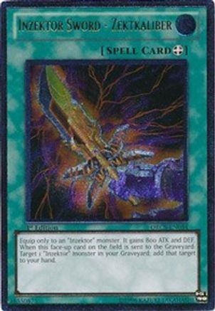 Inzektor Sword - Zektkaliber (UTR) - Order of Chaos - YuGiOh