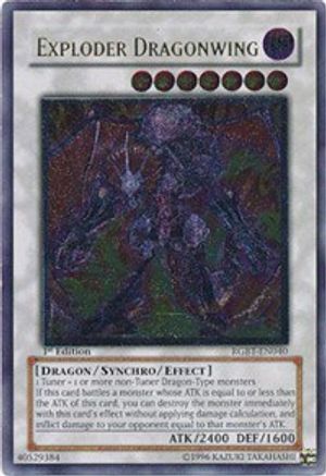 Exploder Dragonwing (UTR) - Raging Battle - YuGiOh