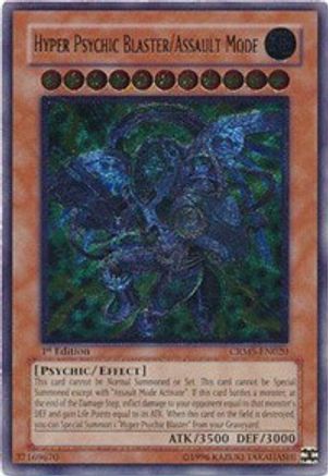 Hyper Psychic Blaster/Assault Mode (UTR) - Crimson Crisis - YuGiOh