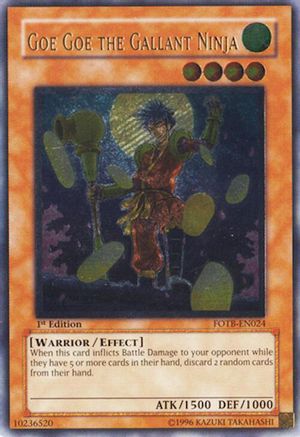 Goe Goe the Gallant Ninja (UTR) - Force of the Breaker - YuGiOh
