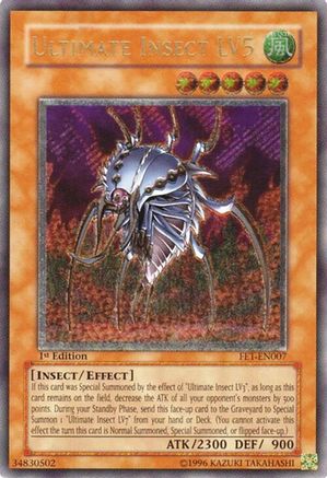 Ultimate Insect LV5 (UTR) - Flaming Eternity - YuGiOh