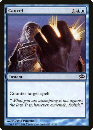 Cancel - Planechase 2012 - Magic: The Gathering