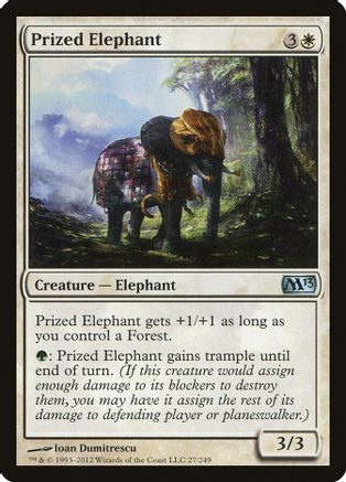 Prized Elephant - Magic 2013 (M13) - Magic: The Gathering