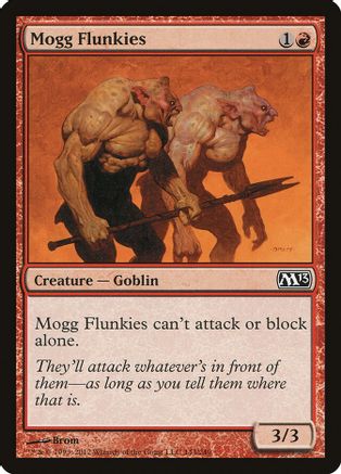 Mogg Flunkies - Magic 2013 (M13) - Magic: The Gathering