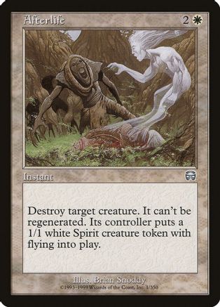 Afterlife - Mercadian Masques - Magic: The Gathering