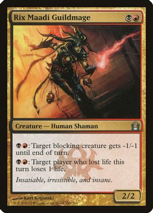 Rix Maadi Guildmage - Return to Ravnica - Magic: The Gathering