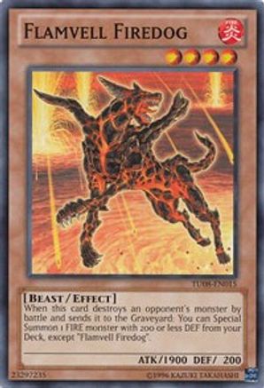 Flamvell Firedog - Turbo Pack: Booster Eight - YuGiOh