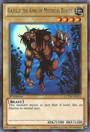 Gazelle the King of Mythical Beasts - Legendary Collection 3: Yugi's World - YuGiOh