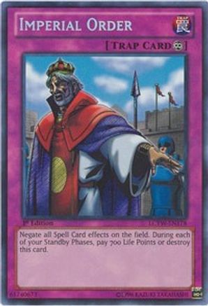 Imperial Order - Legendary Collection 3: Yugi's World - YuGiOh