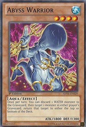 Abyss Warrior - Abyss Rising - YuGiOh