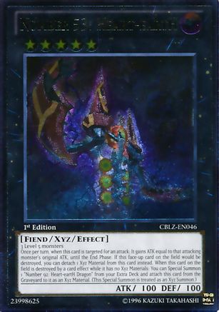 Number 53: Heart-eartH (UTR) - Cosmo Blazer - YuGiOh