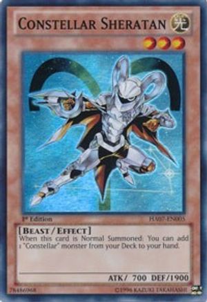 Constellar Sheratan - Hidden Arsenal 7: Knight of Stars - YuGiOh